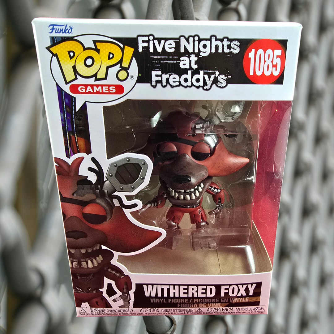 Withered foxy funko # 1085 (nib) With pop protector – SpeedAndGrace